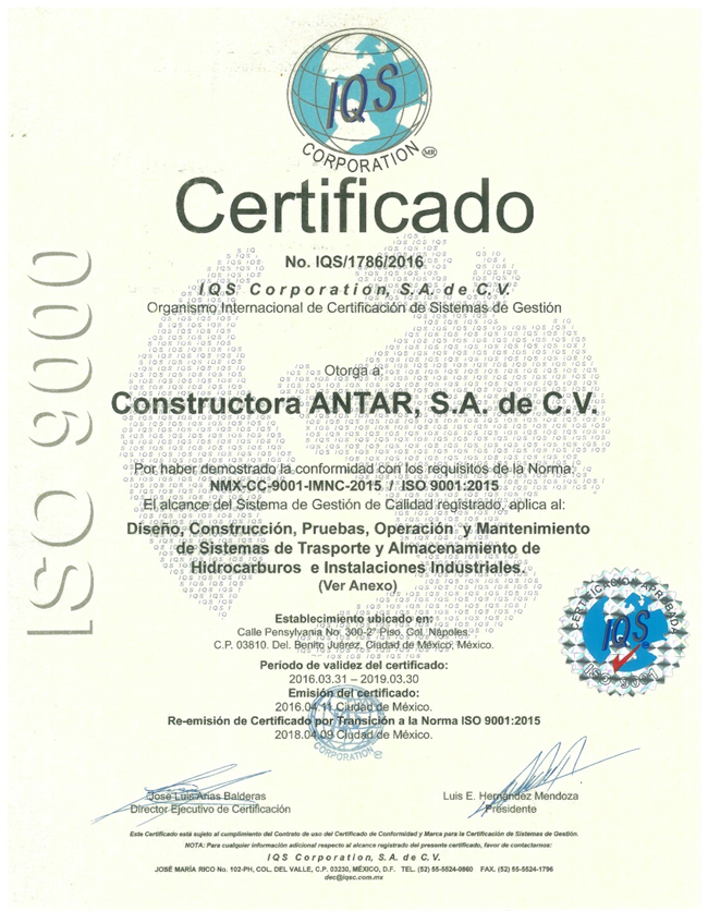 Nosotros – Constructora Antar